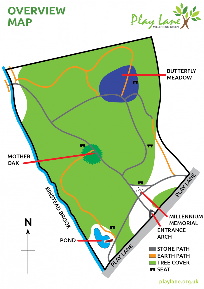 Location - Play Lane Millennium Green